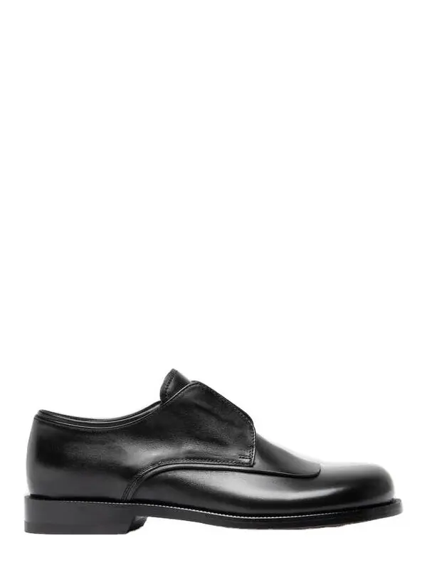 Officine Creative Emerald 003 Leather Derby Shoes - Black