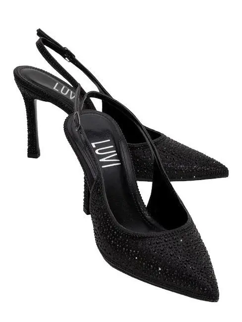 PROLOGUE SHOES Roya Stiletto Pumps - Black