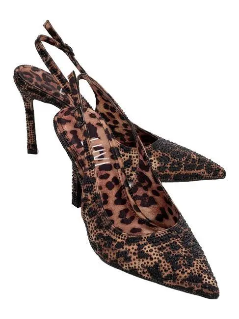 PROLOGUE SHOES Roya Stiletto Pumps - Leopard