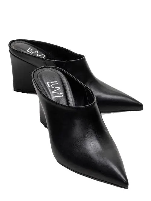 PROLOGUE SHOES Senso Wedge Mule - Black