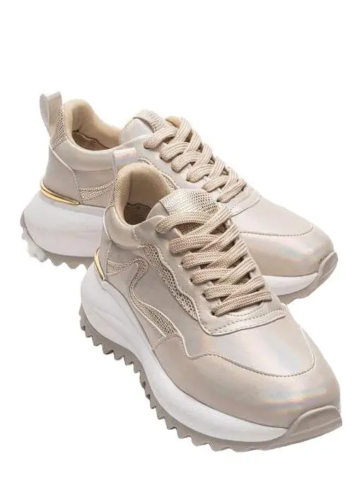 PROLOGUE SHOES Whisper Casual Sneaker - Beige