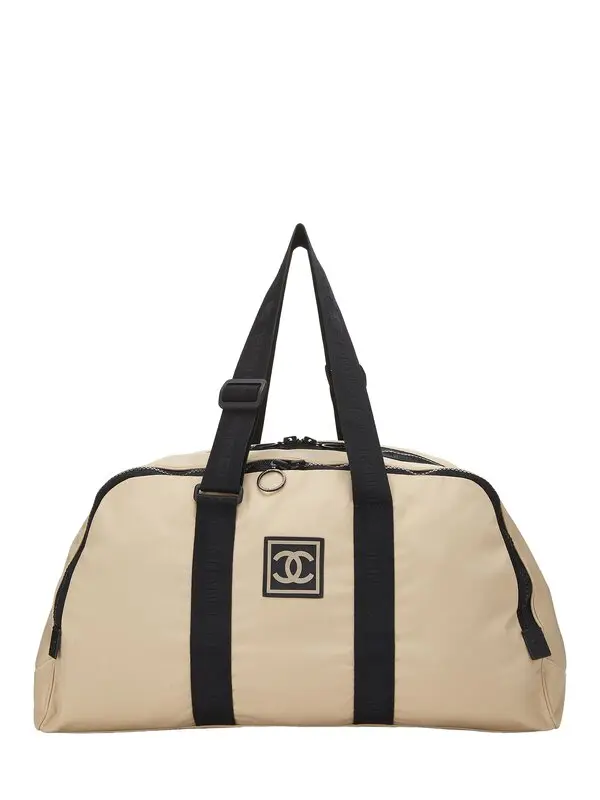 Chanel Sportline Boston Duffle - Beige