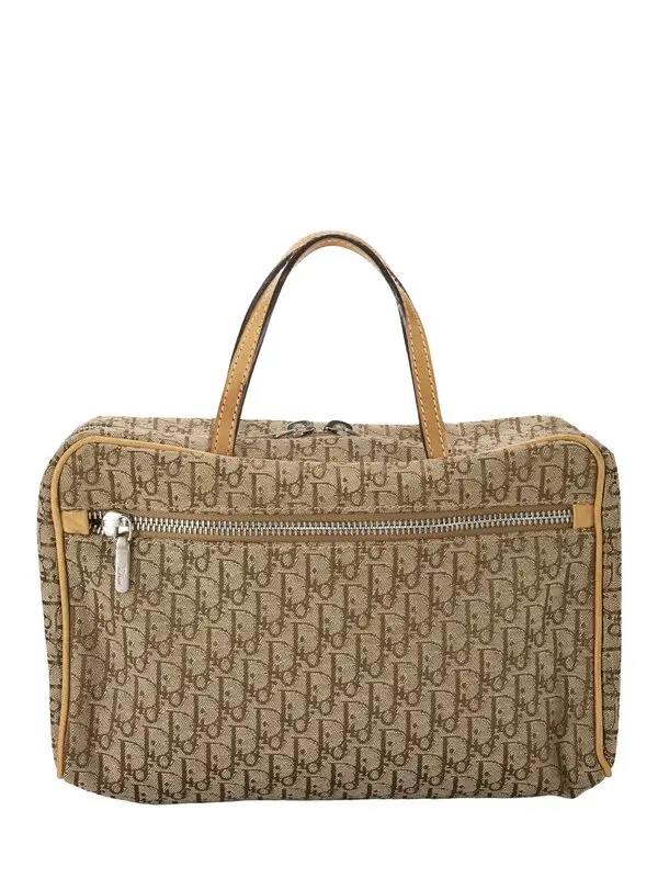 Dior Trotter Canvas Vanity Case - Beige