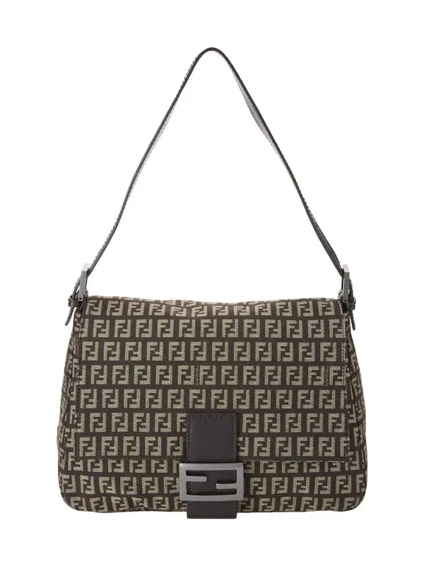 Fendi Zucchino Mama Bag - Brown