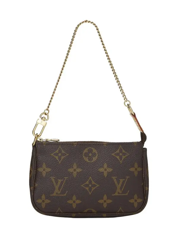LOUIS VUITTON Monogram Pochette - Brown