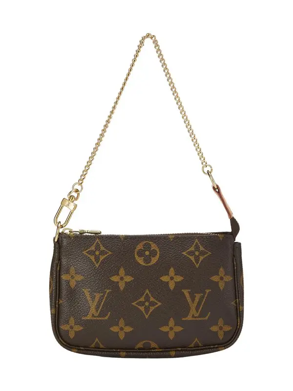 LOUIS VUITTON Monogram Pochette - Brown