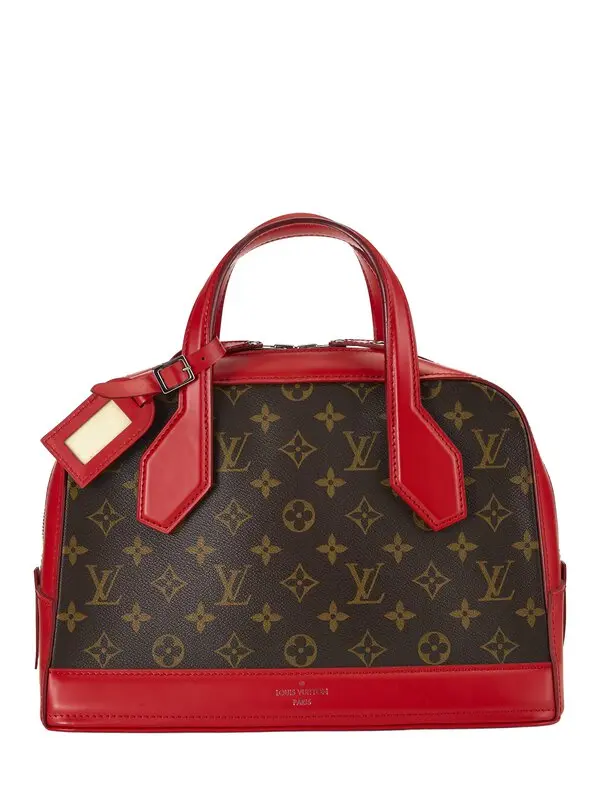 LOUIS VUITTON Coquelicot Monogram Dora - Red