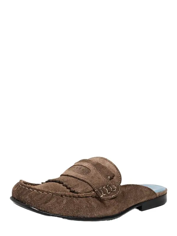Marni Sabot Mules - Chocolate