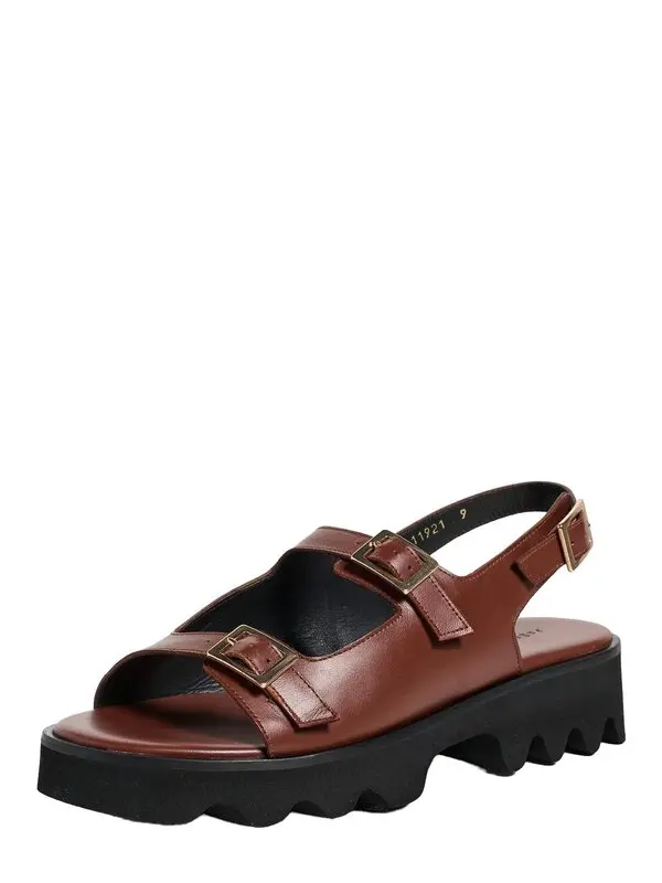 Freda Salvador Mindy Sandals - Chocolate Calf
