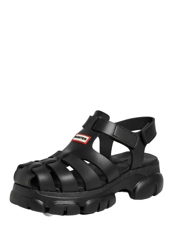 Hunter Belah Casual Sandals - Black