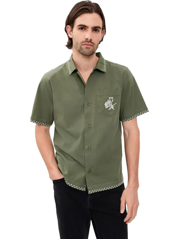 SERVICE WORKS Border Shirt - Olive