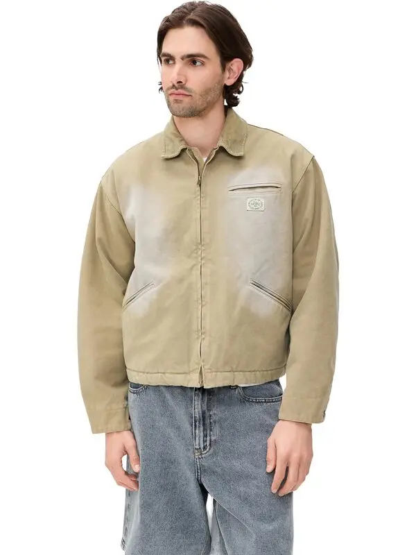 MUSEUM OF PEACE & QUIET Utility Canvas Jacket - Tan