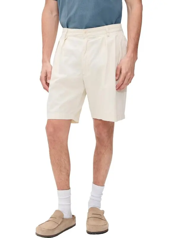 SERVICE WORKS Twill Part Timer Shorts - Off-white