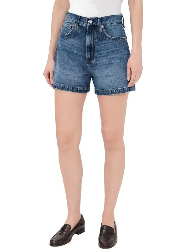 PISTOLA Saige Denim Shorts - Wishbone