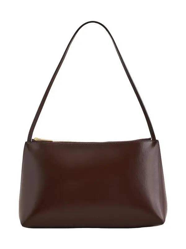 MANSUR GAVRIEL Large Gaia Shoulder Bag - Chocolate/warm Grey