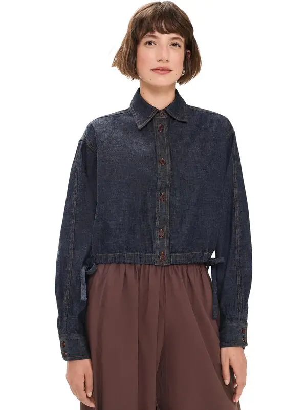 Rachel Comey Denim Base Top - Indigo