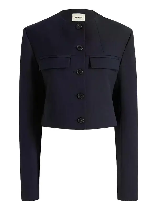 Khaite Roto Jacket - Blue