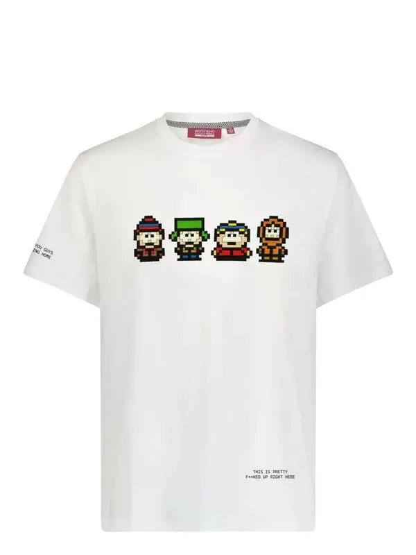 MOSTLY HEARD RARELY SEEN 8-bit Graphic-print T-shirt - White