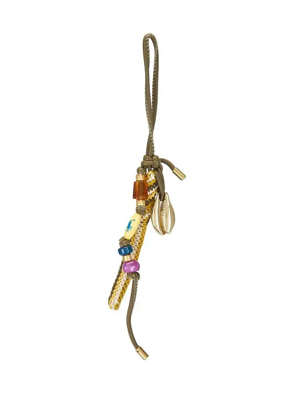 Polo Ralph Lauren Shell Bag Charm - Basil Multi
