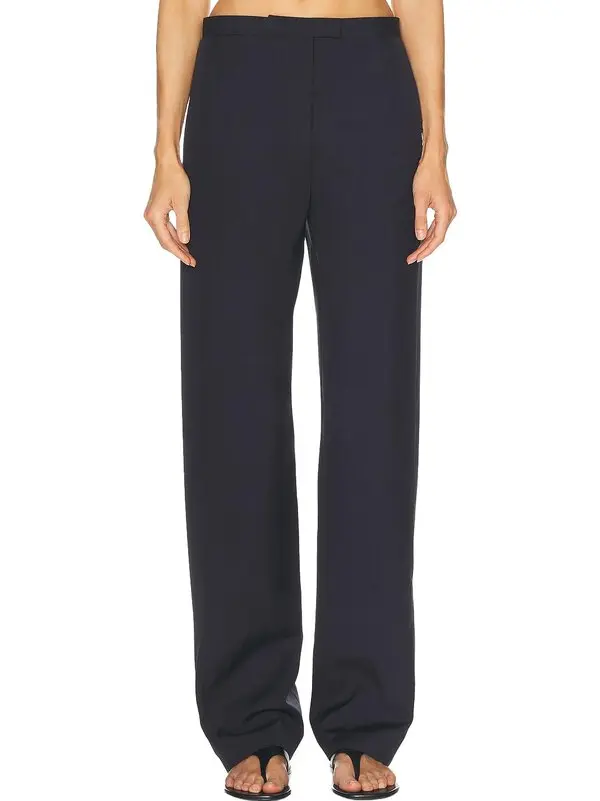 Khaite Borden Pant - Dark Navy