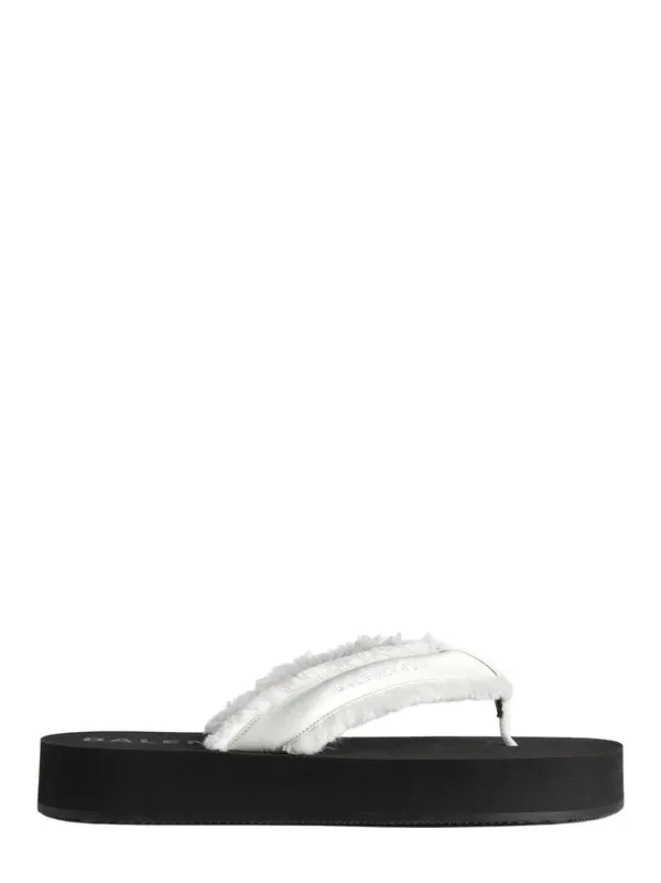 Balenciaga Jet Lag Thong - White