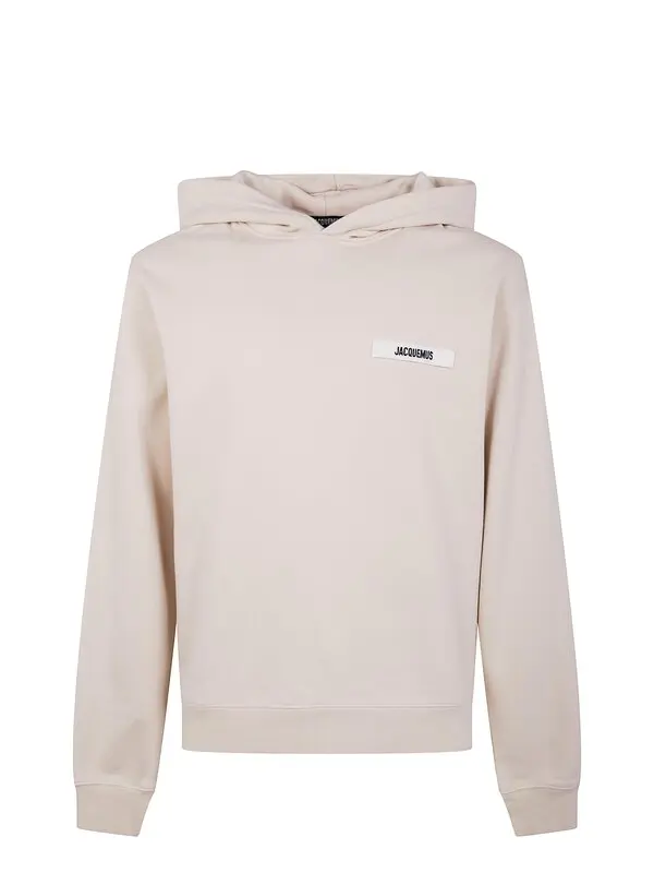 Jacquemus Le Hoodie Gros Grain - Beige
