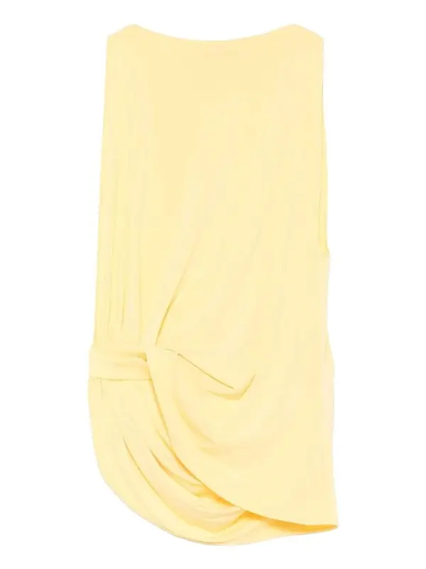 Jacquemus Le Haut Peplo Top - Yellow