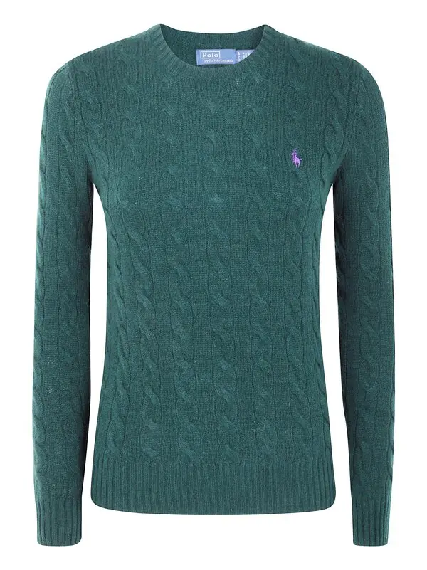 Polo Ralph Lauren Long Sleeve Round Neck Sweater - Green