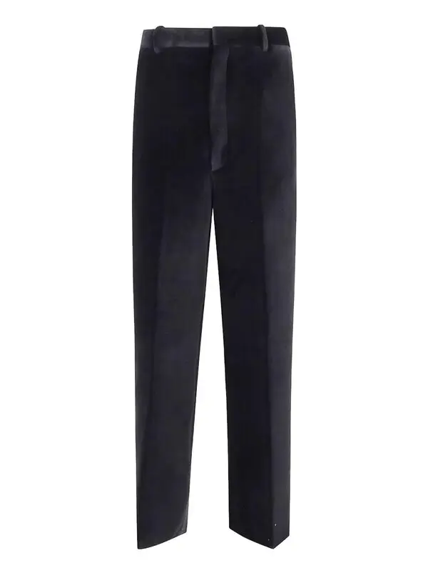 JIL SANDER High Waisted Pants - Black
