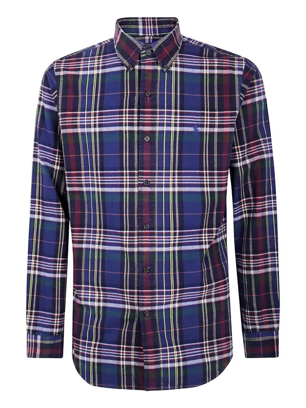 Polo Ralph Lauren Long Sleeve Sport Shirt - Blue