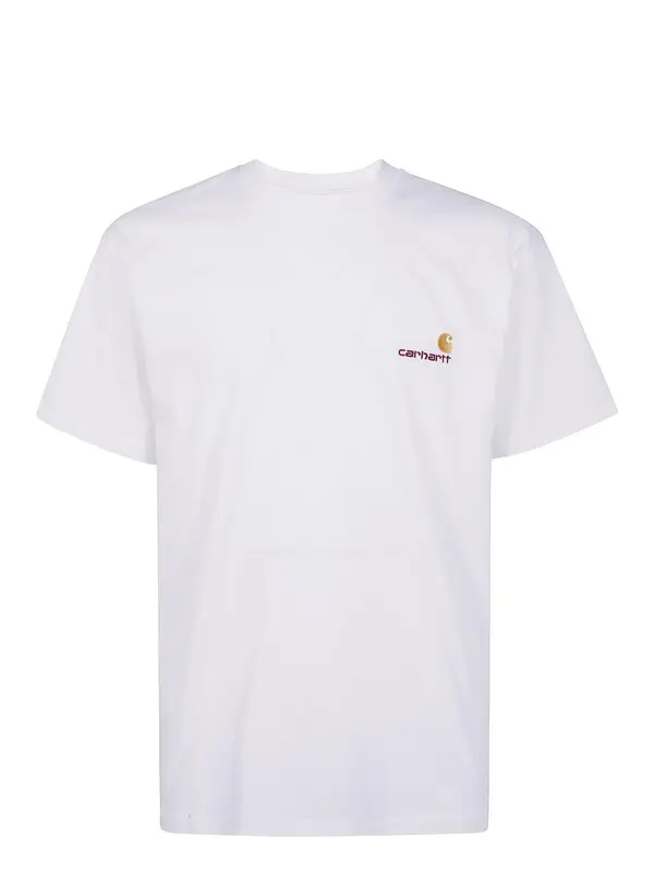 Carhartt Work In Progress American Script T-shirt - White