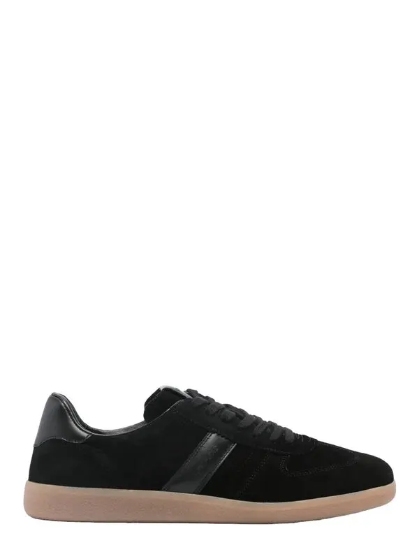TOM FORD Suede Low Top Sneakers - Black