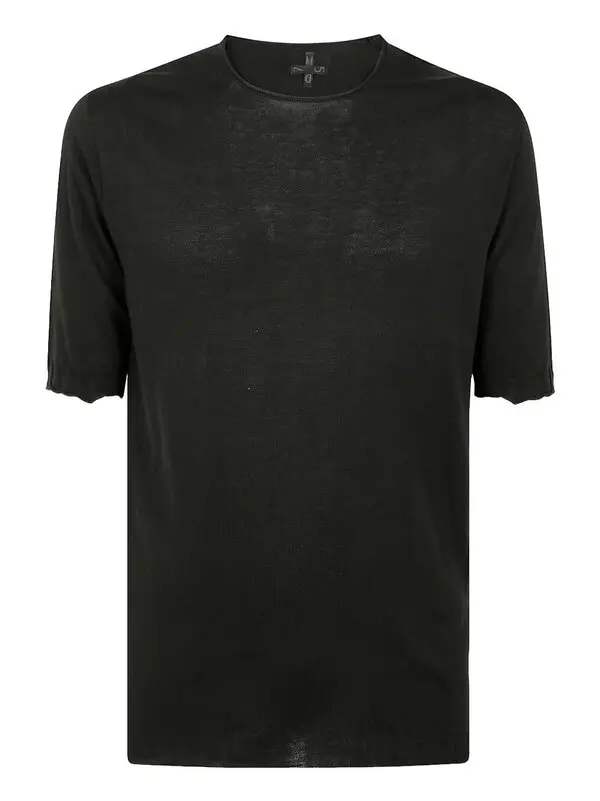 MD75 Round Neck Sweater - Black