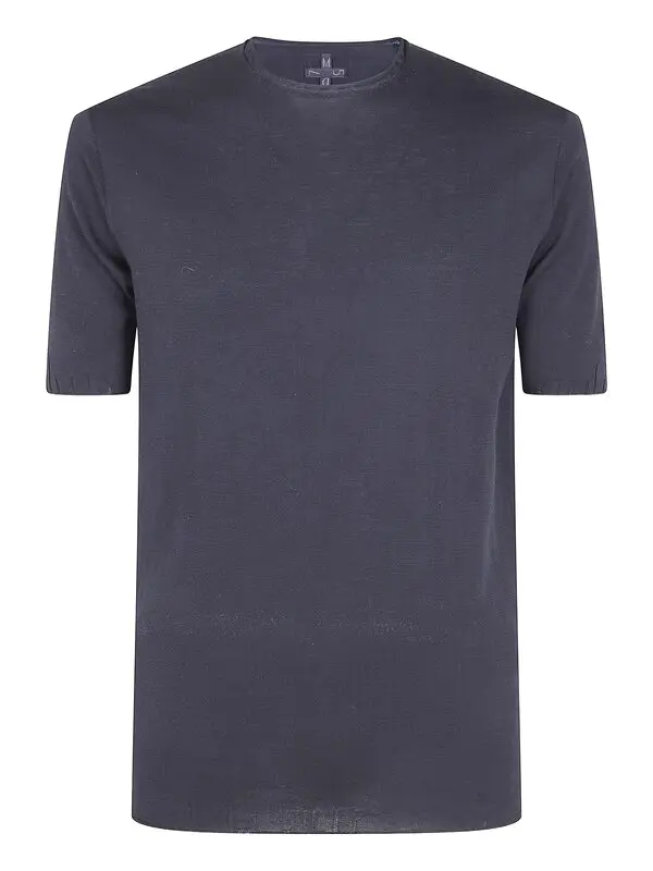 MD75 Round Neck Sweater - Black