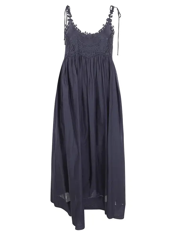 TWINSET Long Dress - Black