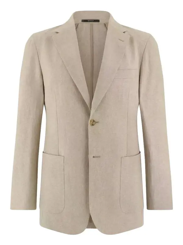 Boggi Milano Patch-pocket Blazer - Neutrals