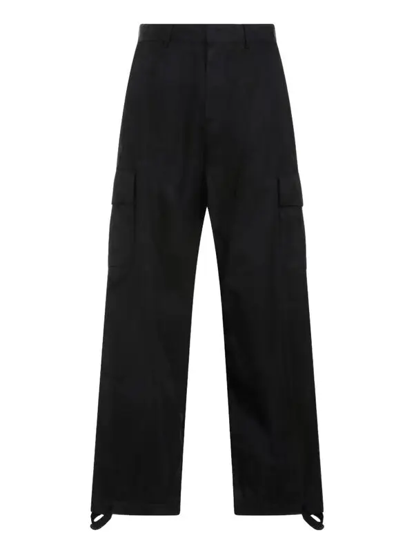 Off-White Cargo Trousers - Black