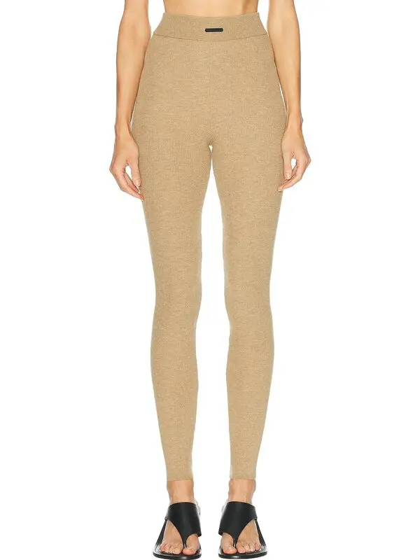 Fear Of God Rib Knit Legging - Dune