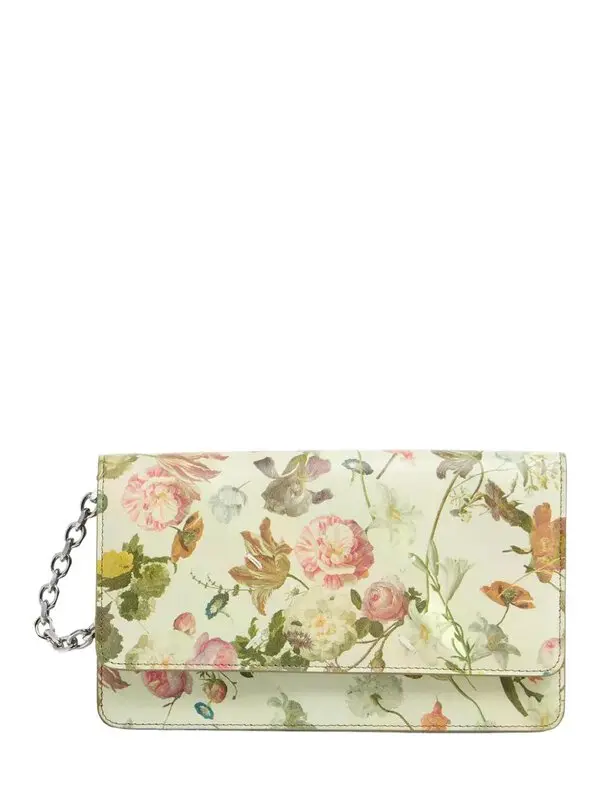 MAISON MARGIELA Floral Chain Cross Body Bag - Neutrals