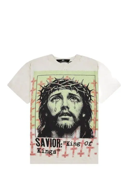 HELLSTAR Son Of God Tee Shirt - White