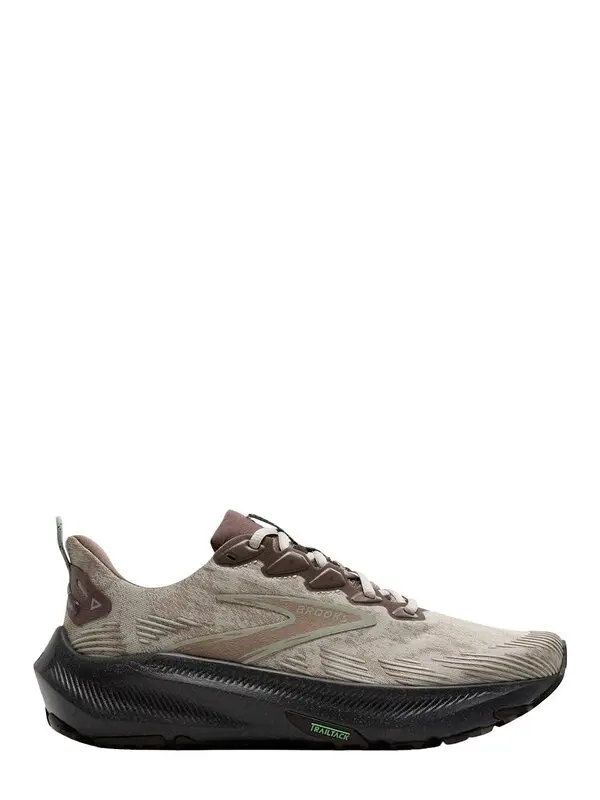 Brooks Ghost Trail Sneakers - Ganache/coffee/green