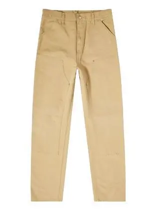 Carhartt Wip Double Knee Pants - Bourbon Aged Canvas