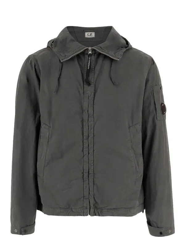 C.P. COMPANY Cotton Blouson Jacket - Grey