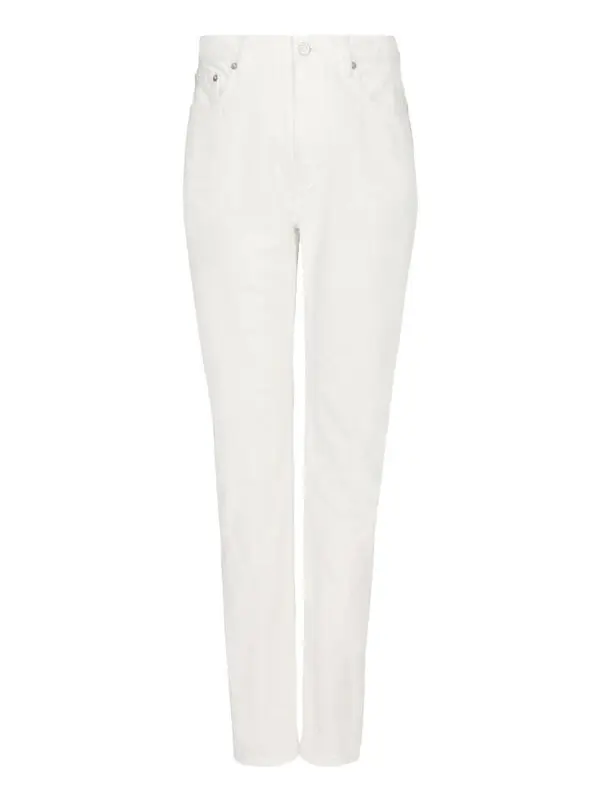 Alaïa Skinny Denim Jeans - White