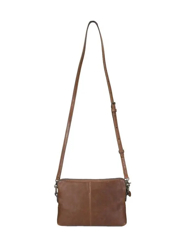 THE FRYE COMPANY Melissa Crossbody Wristlet - Natural