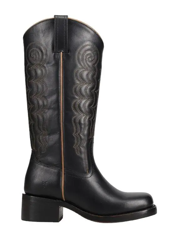 THE FRYE COMPANY Campus Deco Stitch Boots - Black