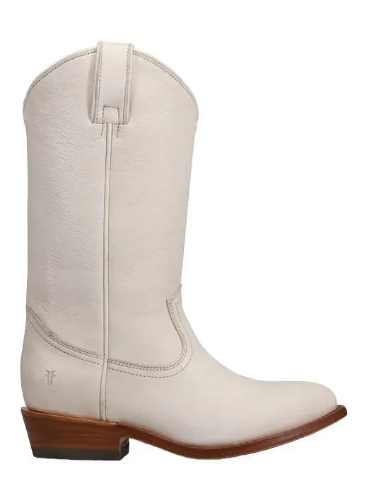 THE FRYE COMPANY Billy Pull On Mid-calf Boots - White