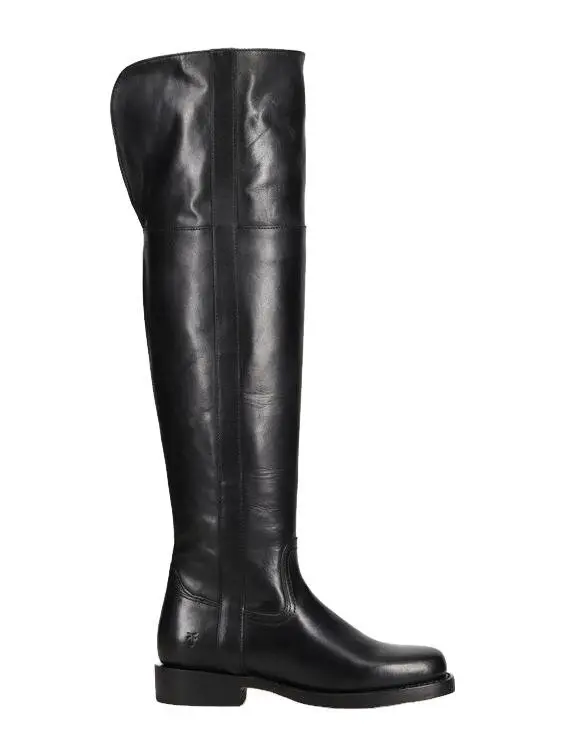 THE FRYE COMPANY Campus Low Heel Over-the-knee Boots - Black