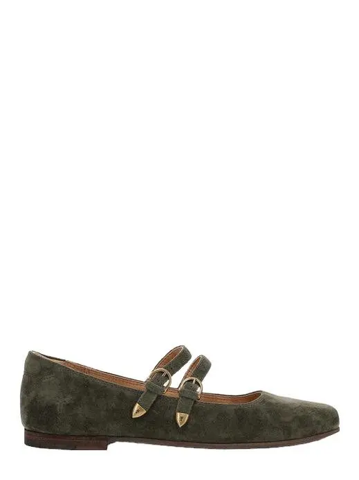 THE FRYE COMPANY Carson Multi Mary Jane - Olive