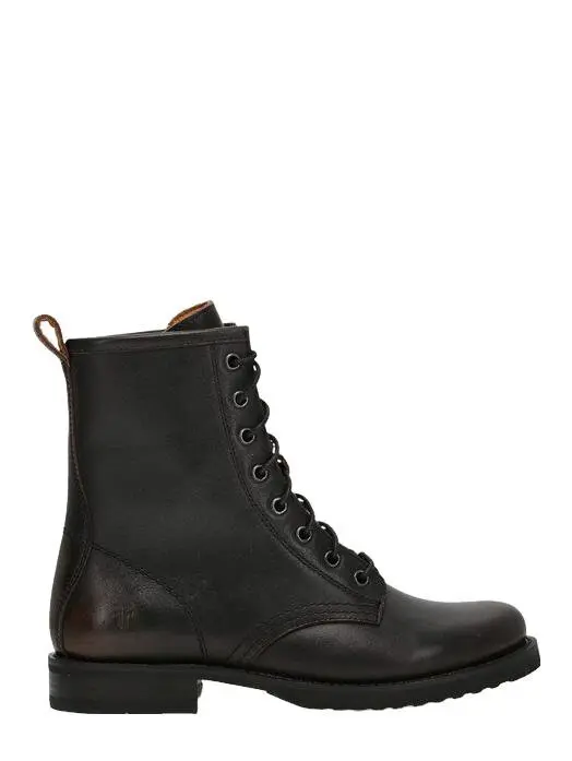 THE FRYE COMPANY Veronica Flex Combat Boots - Brown